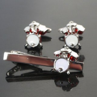 葉巻モチーフカフス ネクタイピンセット