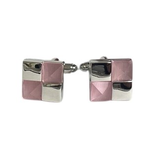 SATURNO Italy サツルノ イタリー ポインター（茶）・カフスボタン